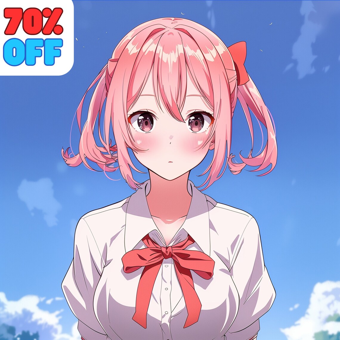 Custom PFP Custom Anime Portrait Pfp Discord OC Fanart PFP Profil Icon ...