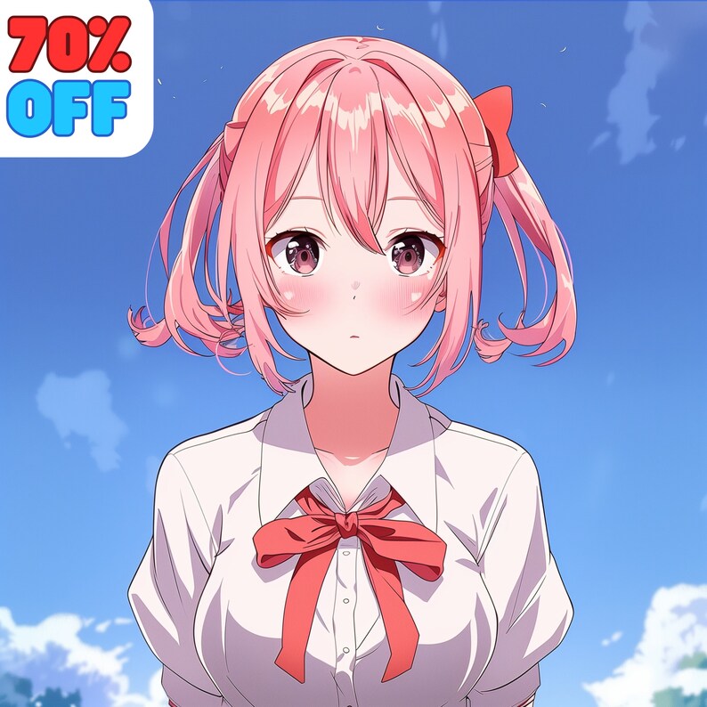 Custom PFP Custom Anime Portrait Pfp Discord OC Fanart PFP Profil Icon ...