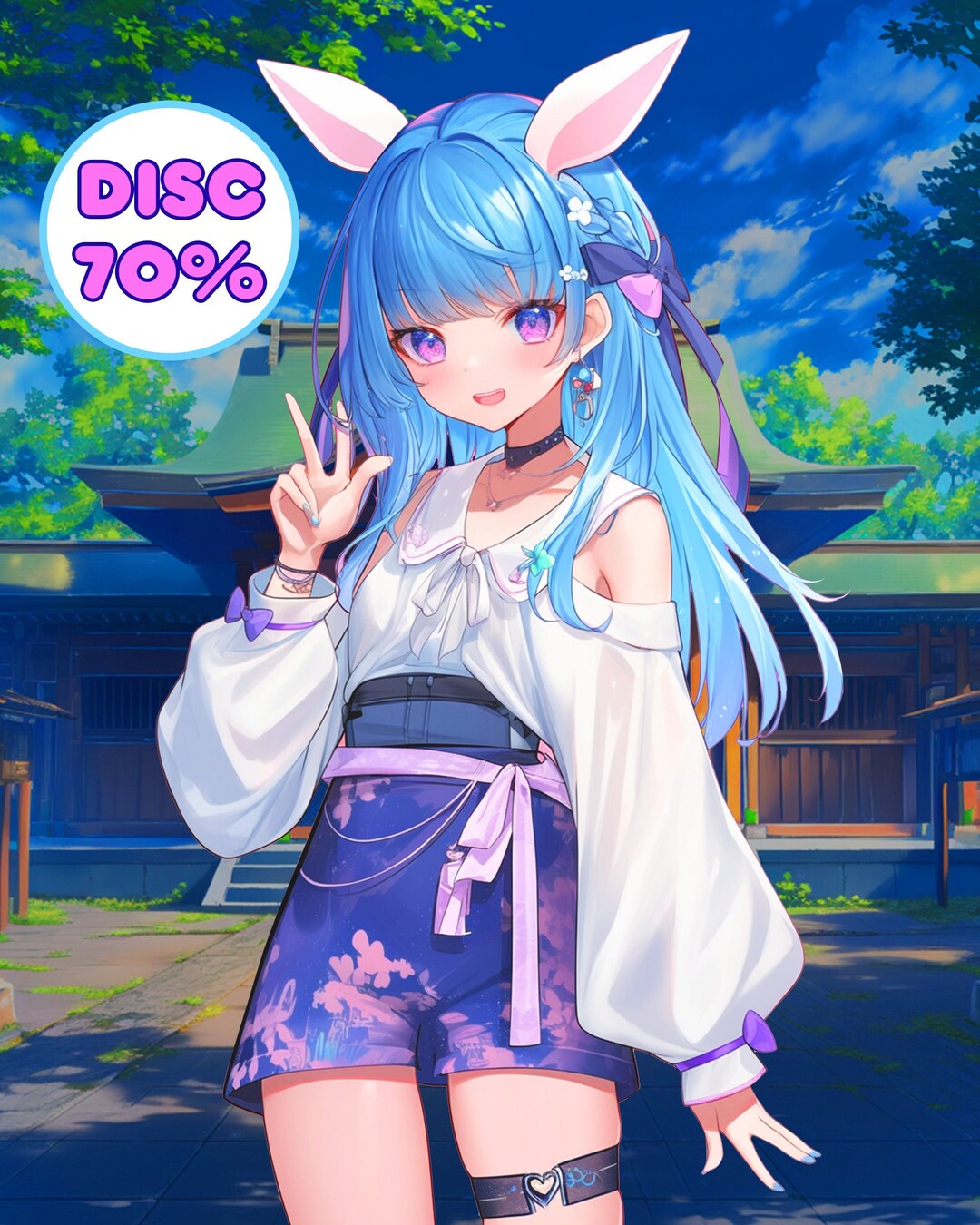 Anime Character Commission Custom Anime Portrait OC Fanart PFP Profil ...