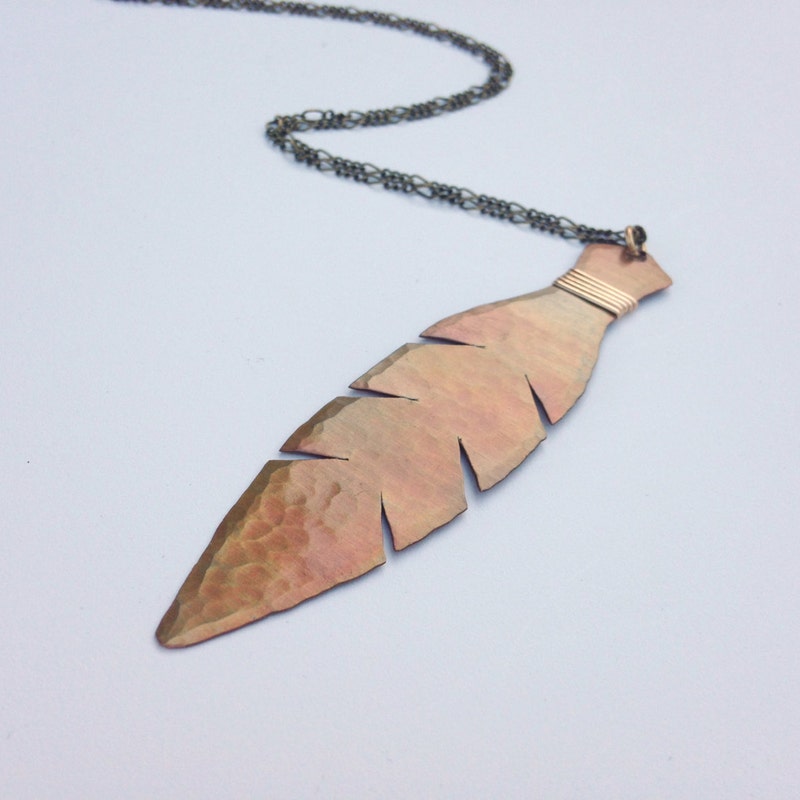 Wire Wrapped Feather - Etsy