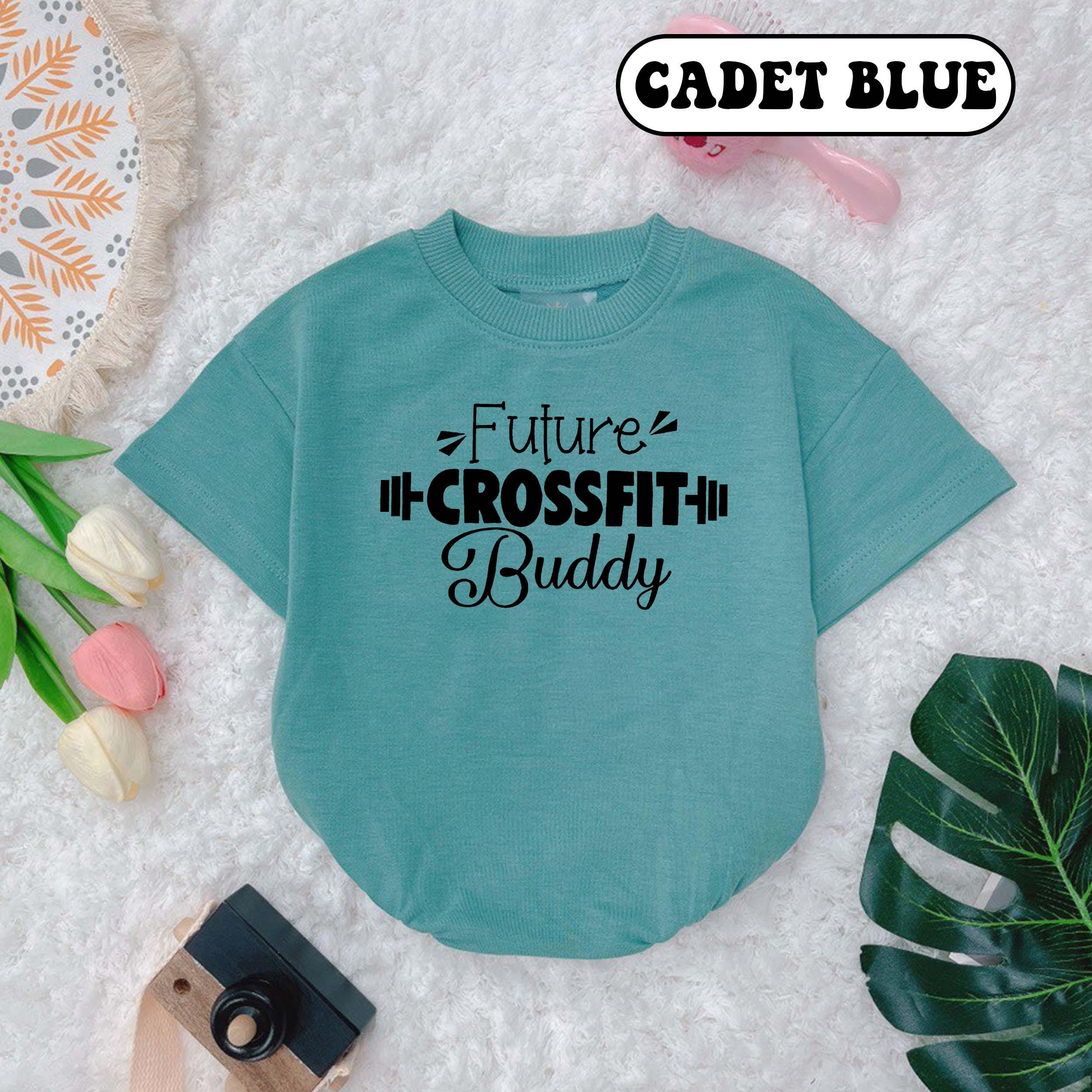Future Crossfit Buddy Baby Romper: Gym Dad Gift - Etsy