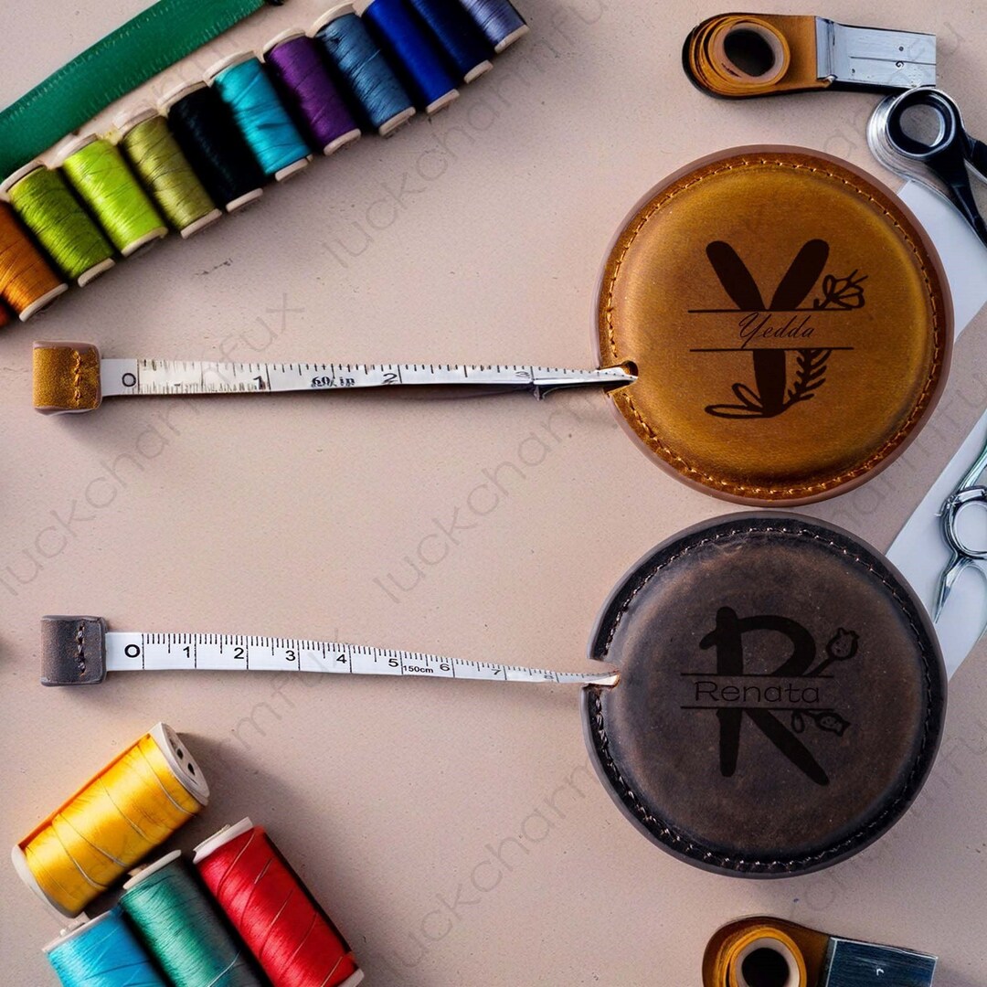 Personalized Vintage Leather Measuring Tape,custom Measuring Tape ...