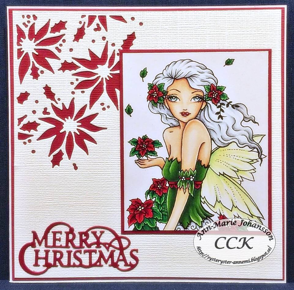 Christmas Digital Stamp Set of 4 Images Instant Download / | Etsy