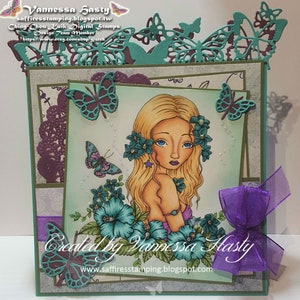 Aloha, Lady - PRINTABLE Instant Download Digital Stamp / Hawaii ...