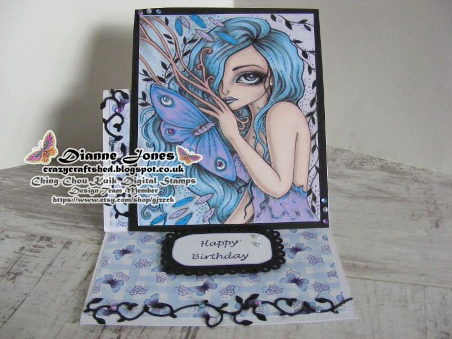 Hello Natural Set greyscale Grayscale Digital Stamp | Etsy