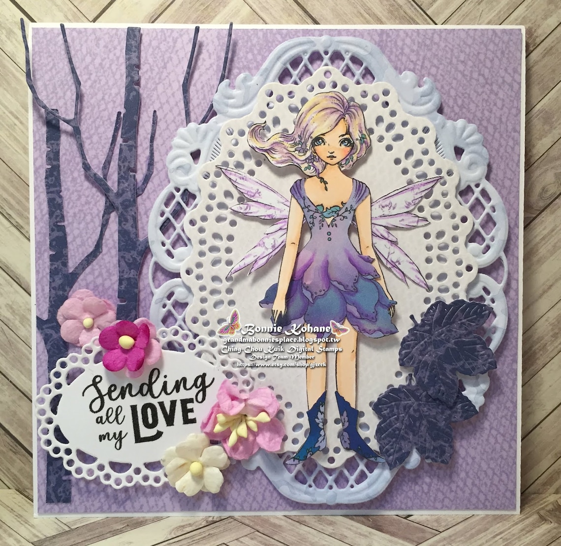 Paper Doll Digital Stamp Forest Elf Digital Stamp Instant - Etsy