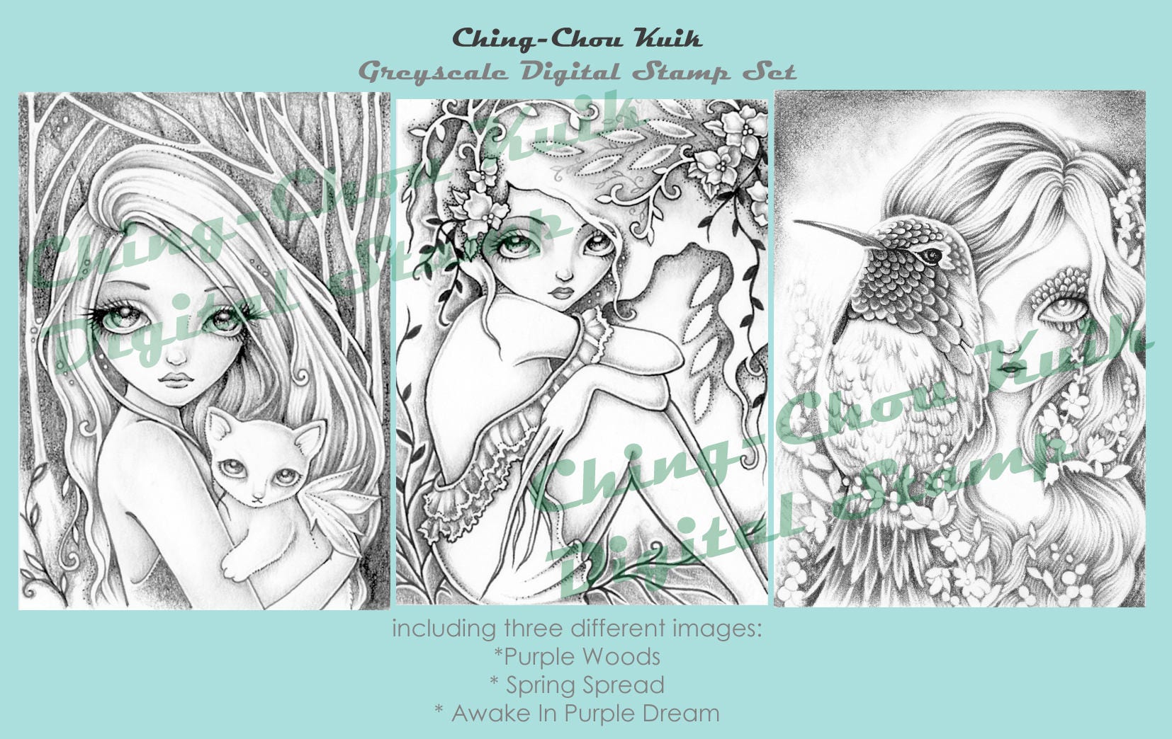 Hello Natural Set 2 Greyscale PRINTABLE Instant Download | Etsy