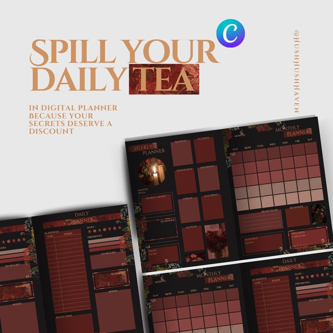 2024 Digital Planner, Digital Planner, Daily Planner, Weekly Planner ...