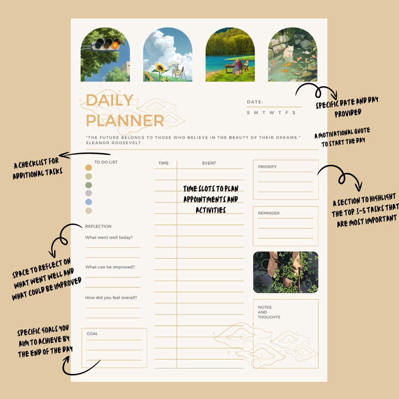 Digital Planner 2024 2025 2026 & Undated, Daily Planner, Weekly Planner ...