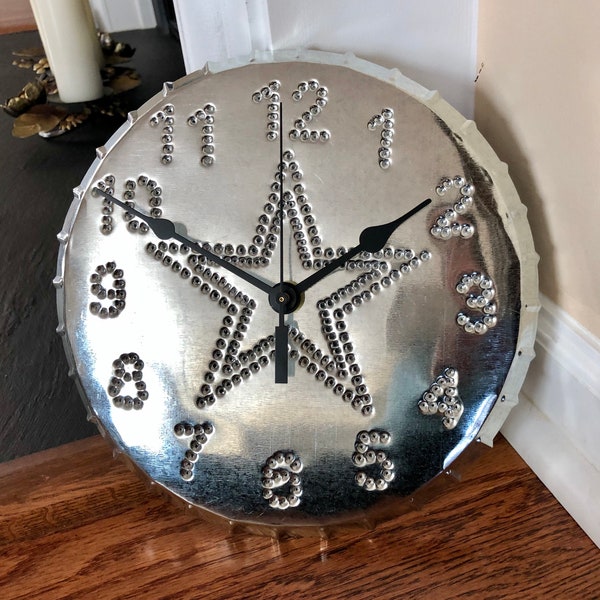 Texas Star Wall Clock - Etsy