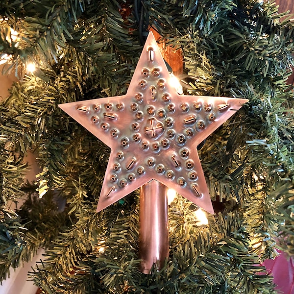 Wood Star Tree Topper - Etsy