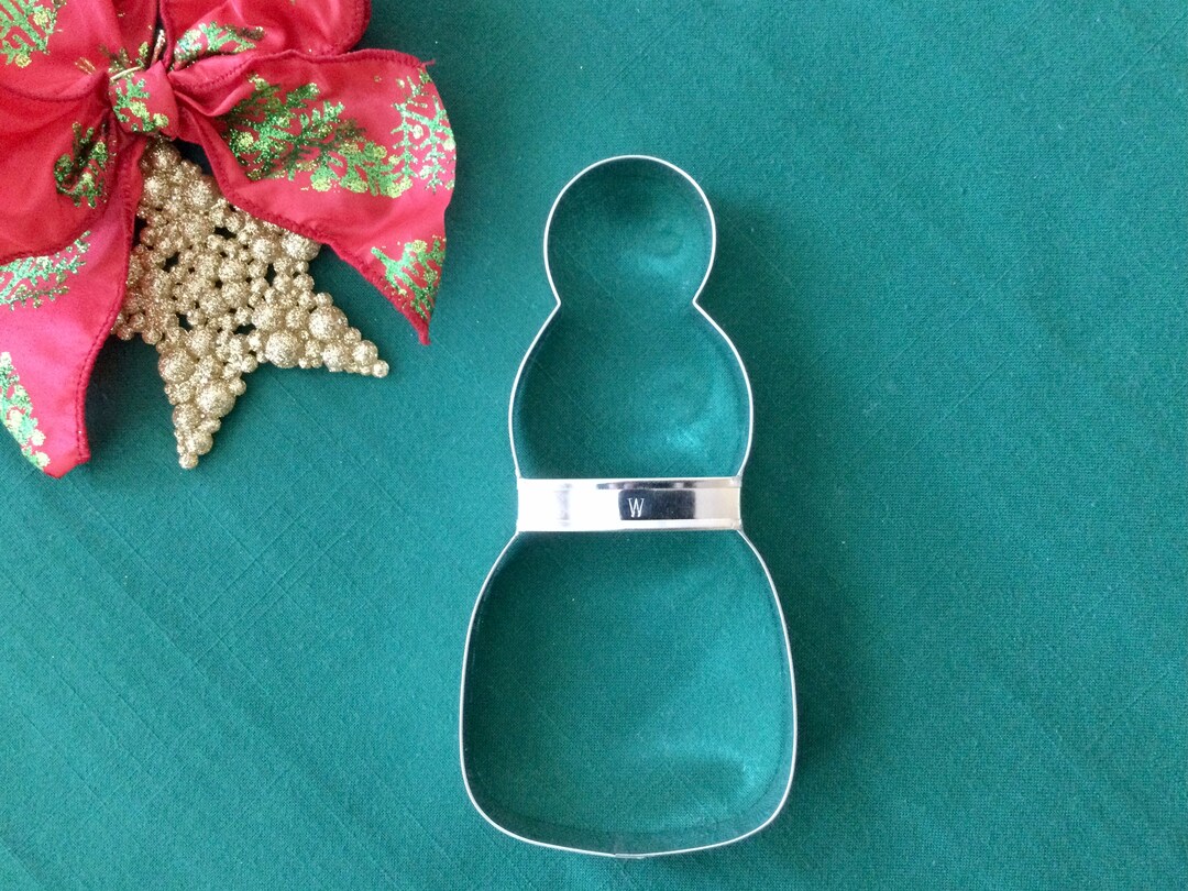 Primitive Snowman Cookie Cutter Large Country Farmhouse 7 Inch - Etsy