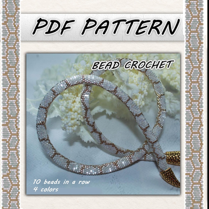 Seed Bead Snake Bracelet - Etsy