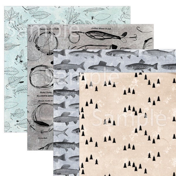 Fishing Scrapbook - Etsy