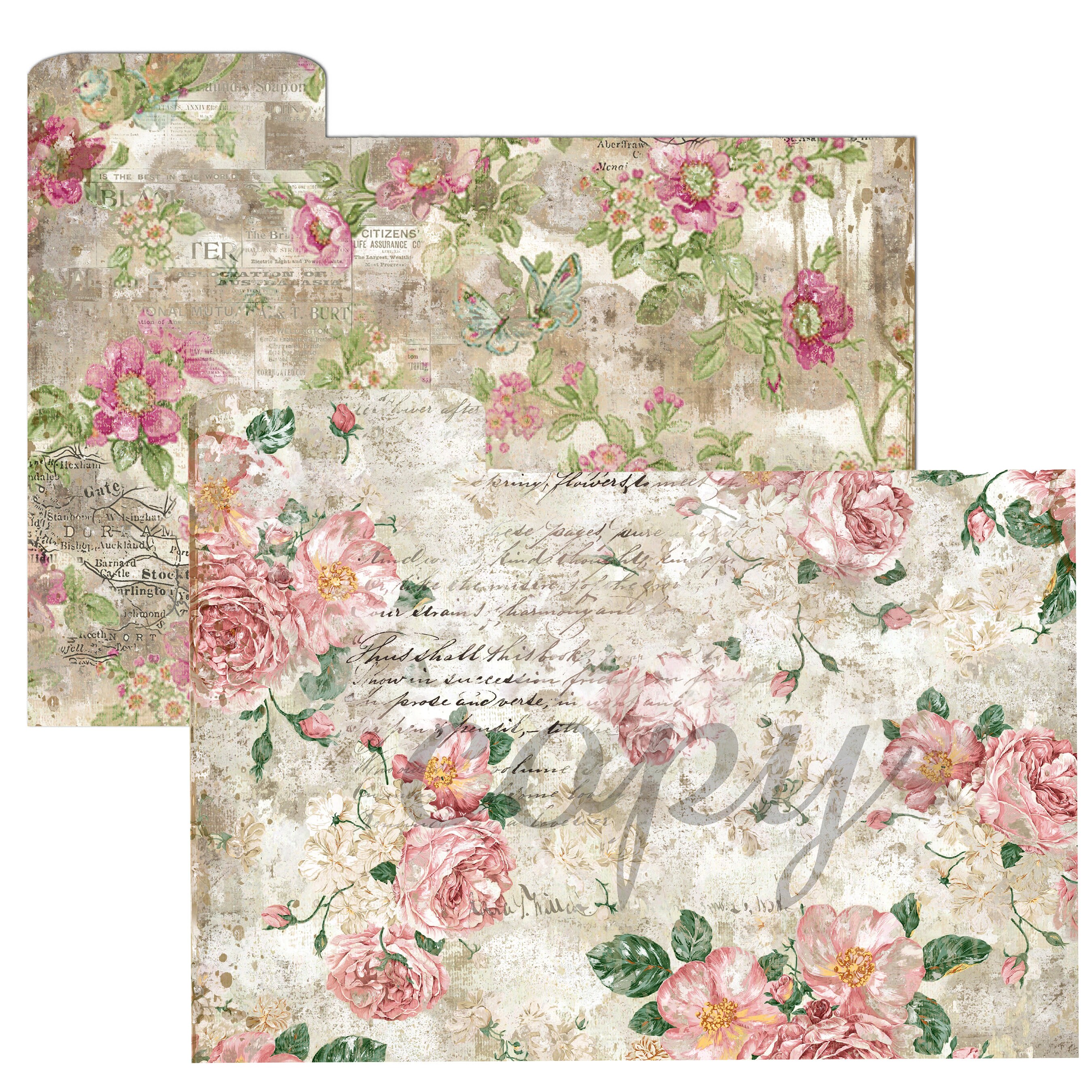 8 Printable Grandma's Cottage File Folders Journaling - Etsy