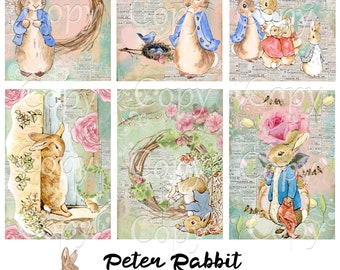 Printable Rabbit | Etsy