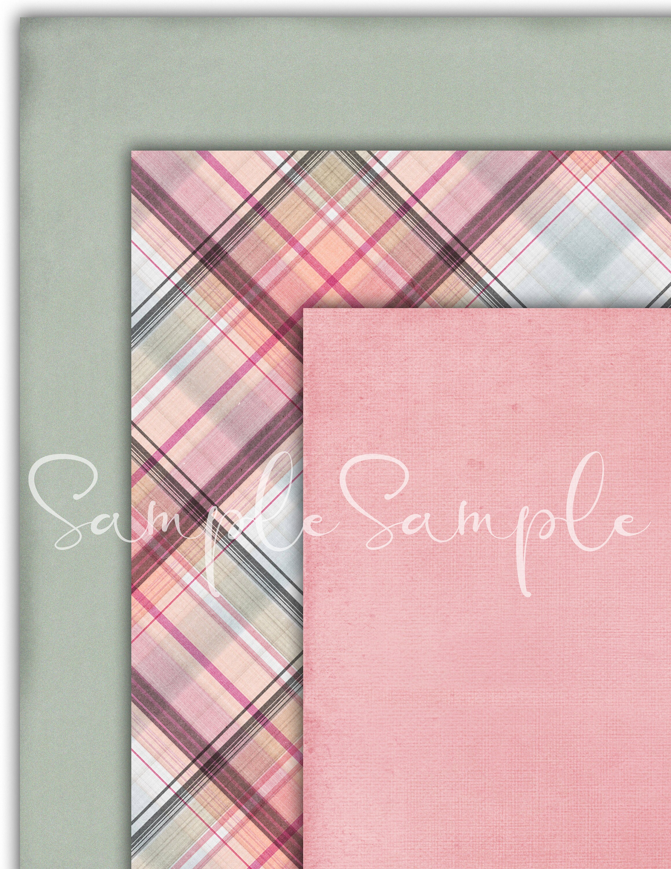 12 Full Size Sheets of Various Printable Paper Printable | Etsy