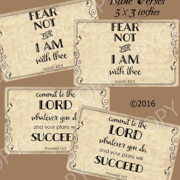 Bible Verse Collage - Etsy