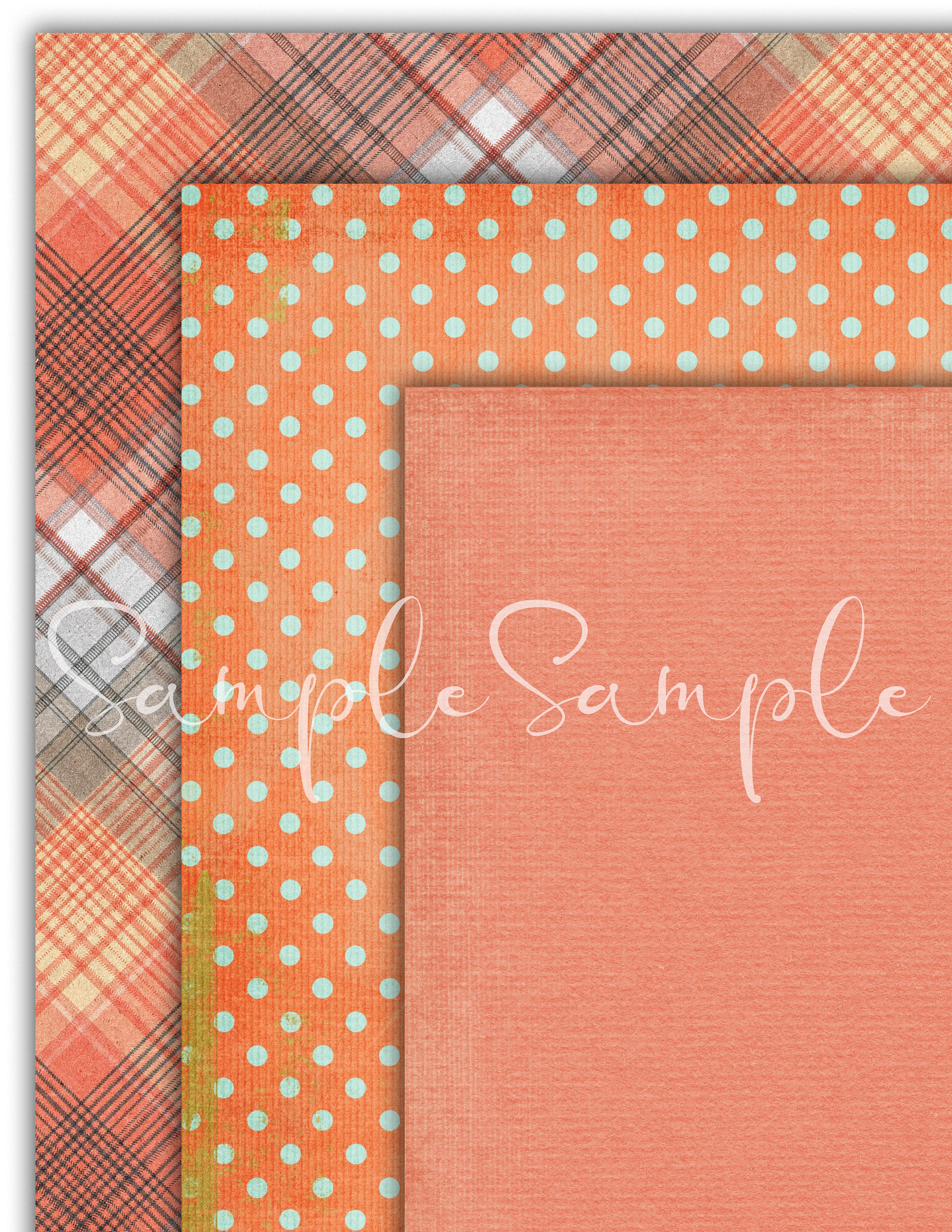 12 Full Size Sheets of Various Printable Paper Printable | Etsy