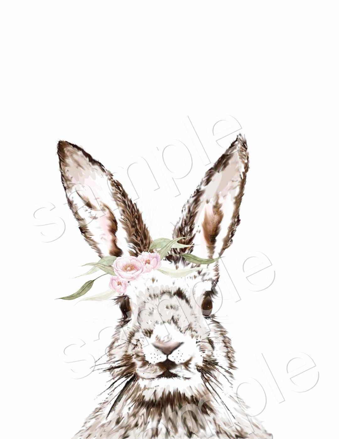 INSTANT DOWNLOAD -molly the Rabbit - Digital Download - Decor - Print ...