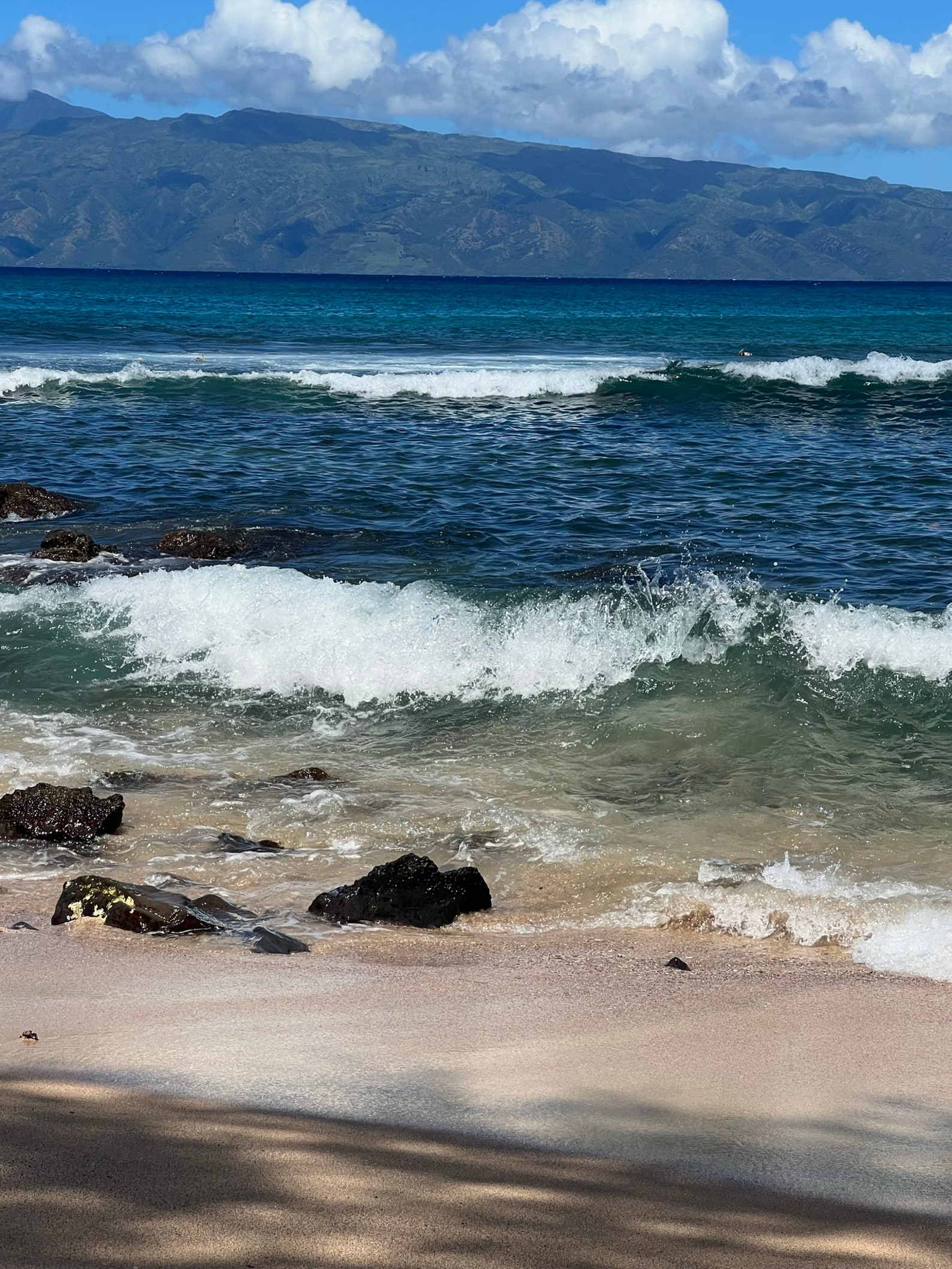 Napili Bay Surf Art, Coastal Hawaii Wall Decor, Wave Art, Tropical ...