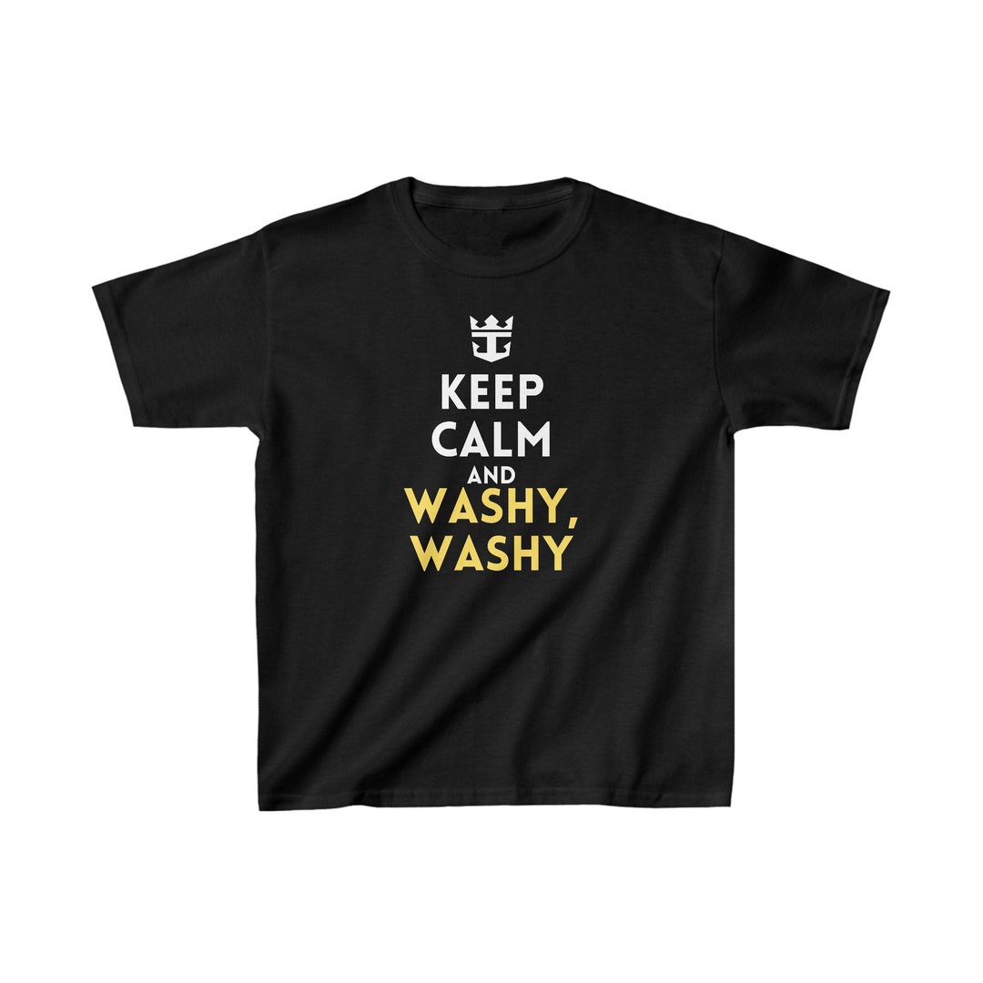 Royal Caribbean Washy, Washy KIDS Heavy Cotton™ Tee - Etsy