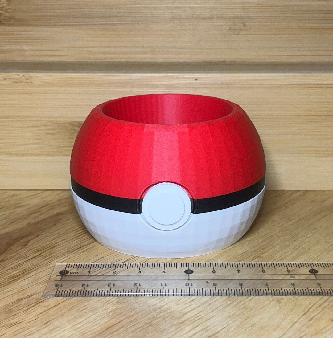 3D Printed Planter Pot Pokemon/pokeball Inspired - Etsy