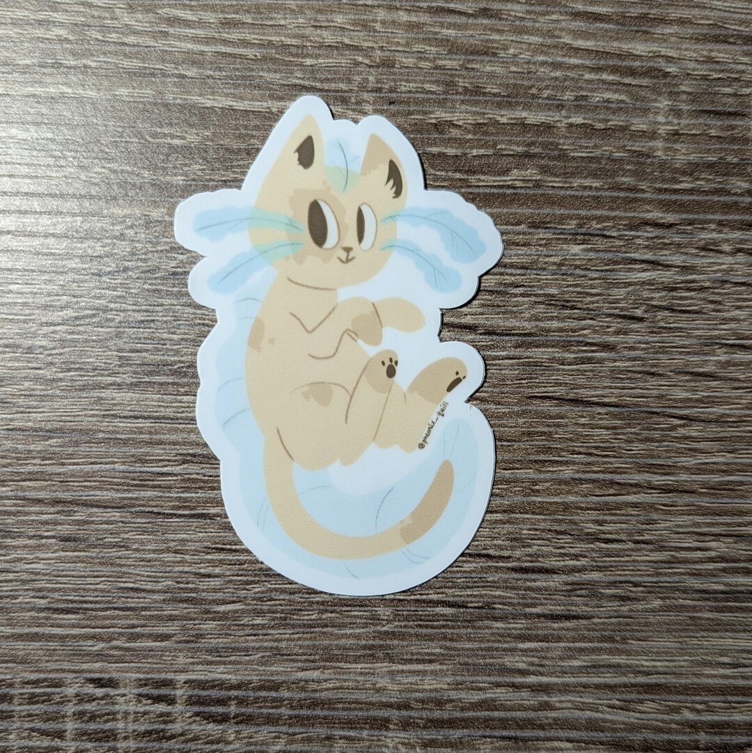 Biscuit Axolotl Cat - Etsy