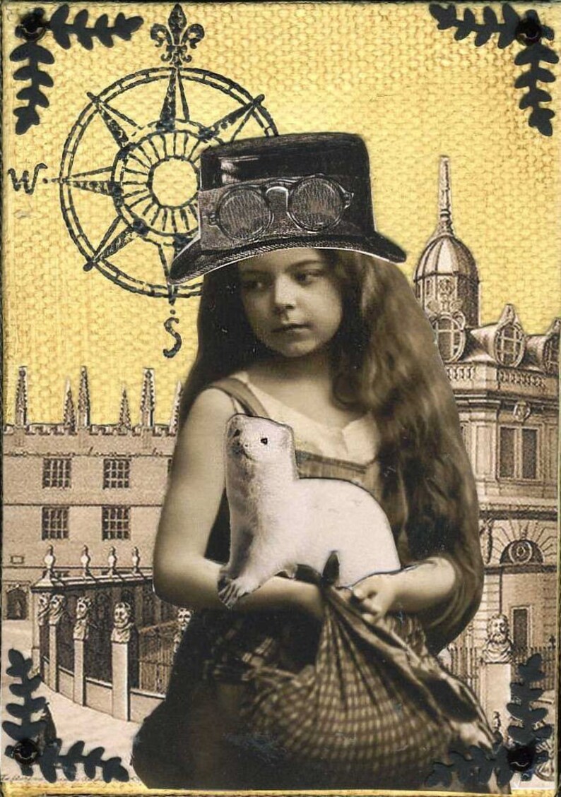 The Golden Compass Art Card Set Etsy