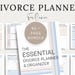 40 Page Canva Divorce Planner Organizer Template Bundle, Planning Book ...