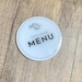 10cm NFC Menu Plate Round Self-adhesive Tag,tap Table Cards, Restaurant ...