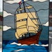 Stained Glass Window W-485 Pirate Ship - Etsy