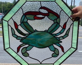 Stained Glass Insert for Octagon Window | Etsy