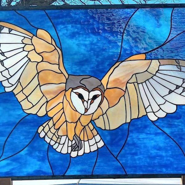 Stained Glass Barn - Etsy