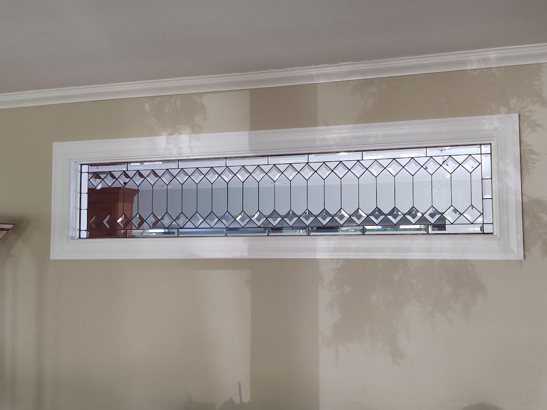 Stained Glass Transom Window - TW-314 - Etsy