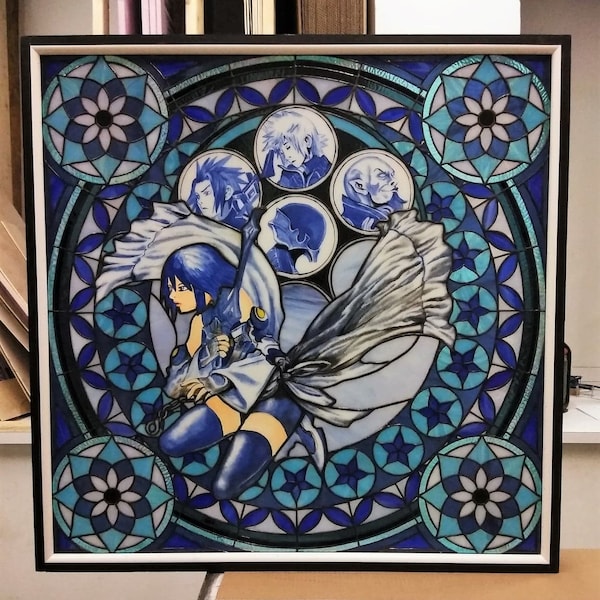 Anime Stained Glass - Etsy
