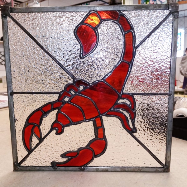 Stained Glass Scorpion - Etsy
