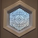 Stained Glass Window W-455 Classic Hexagon - Etsy