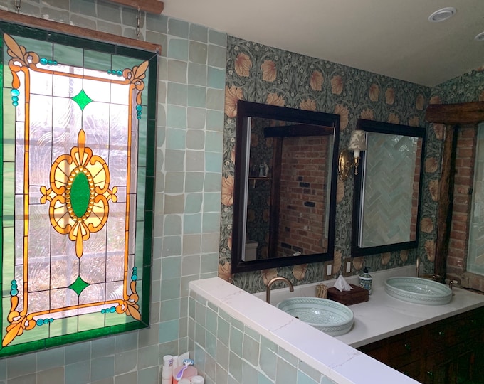 Stained Glass Window RB-253 Victorian Delight - Etsy
