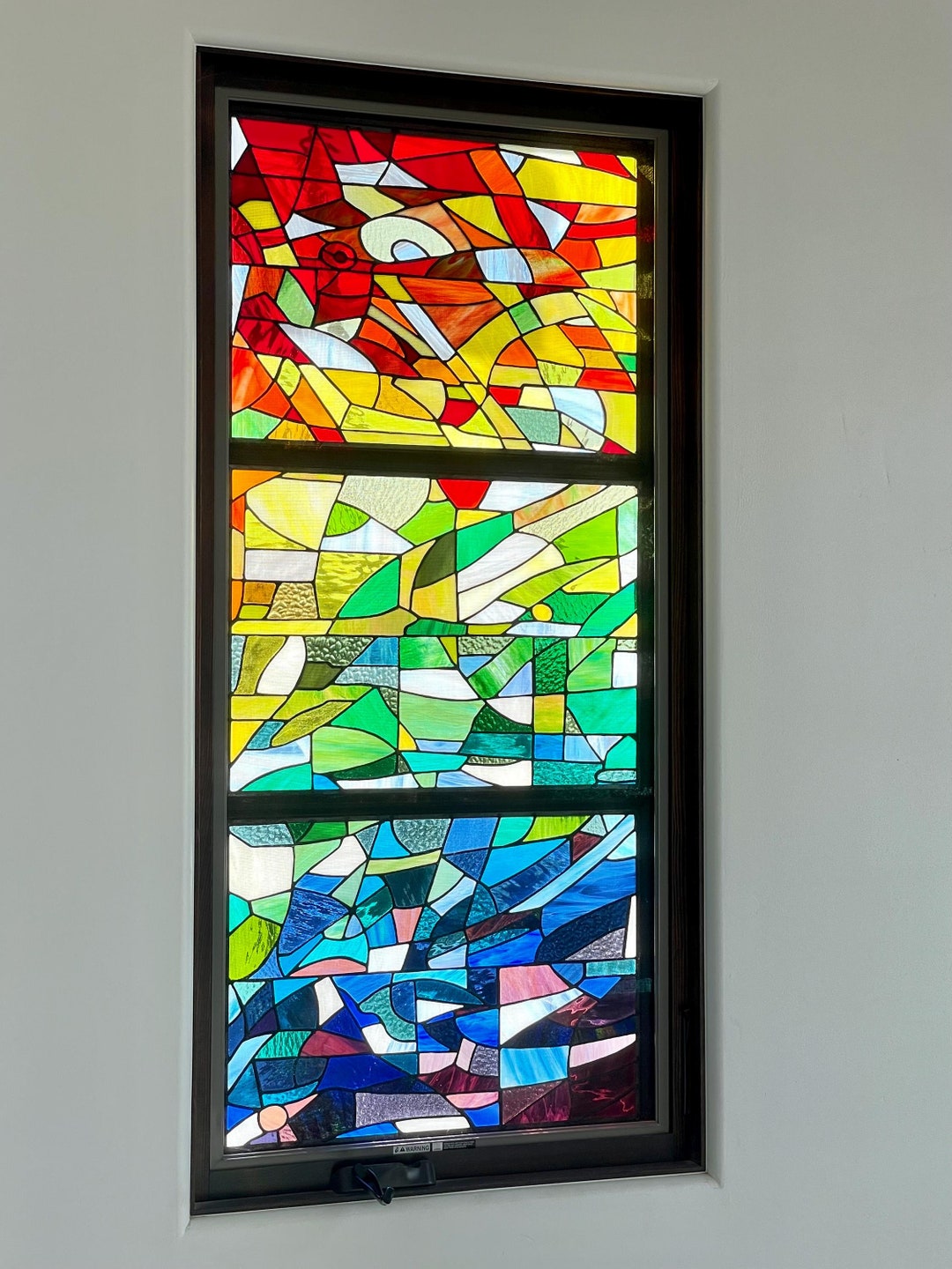 Stained Glass Panels - the Sagrada Familia Cathedral P-343 - Etsy