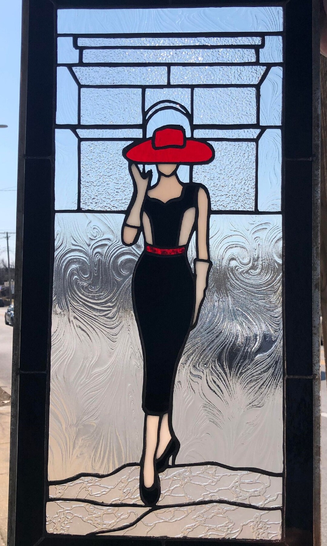 Stained Glass Hanging Panel RB-222 A Day in Paris Collection - Etsy