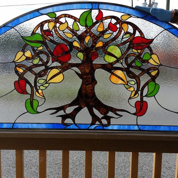 Stained Glass Tree - Etsy