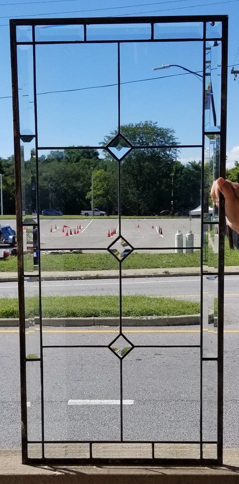 Stained Glass Cabinet Inserts RB-239 - Etsy