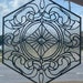 Stained Glass Window W-455 Classic Hexagon - Etsy