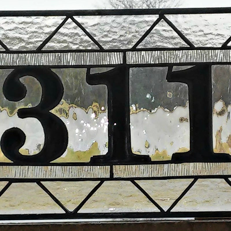 Stained Glass Numbers - Etsy