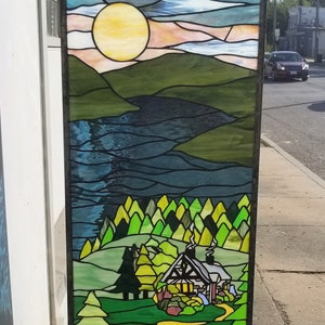 Stained Glass Window W-360 - Etsy