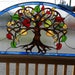 Stained Glass Transom Window TW-12 Tree of Life - Etsy