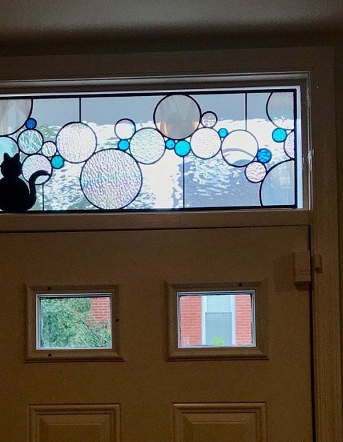 Stained Glass Transom Window TW-219 - Etsy