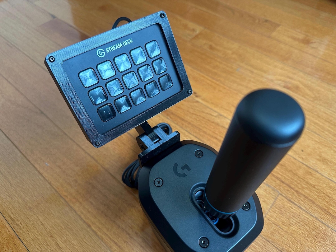 Elgato Stream Deck MK2 Enclosure: Logitech RS Handbrake/shifter, 4040 ...