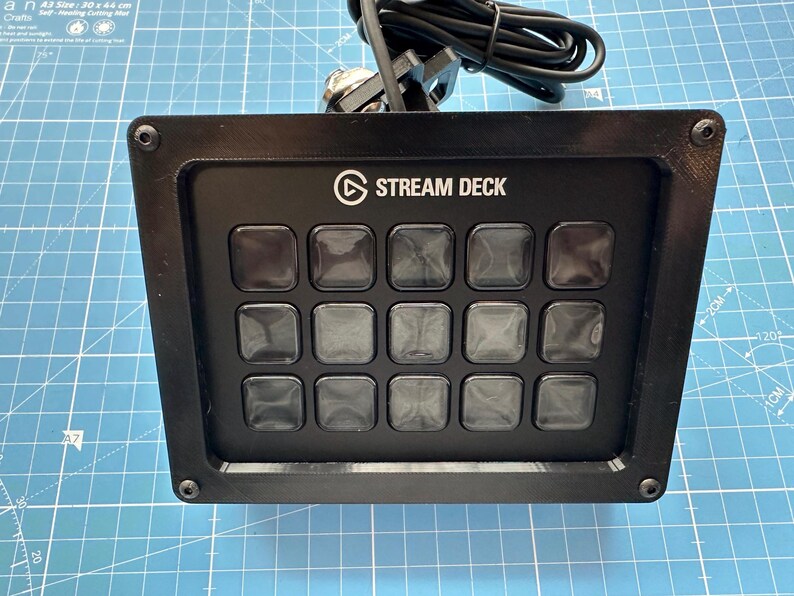 Elgato Stream Deck MK2 Articulating Enclosure: Sim Racing Rig Mount - Etsy